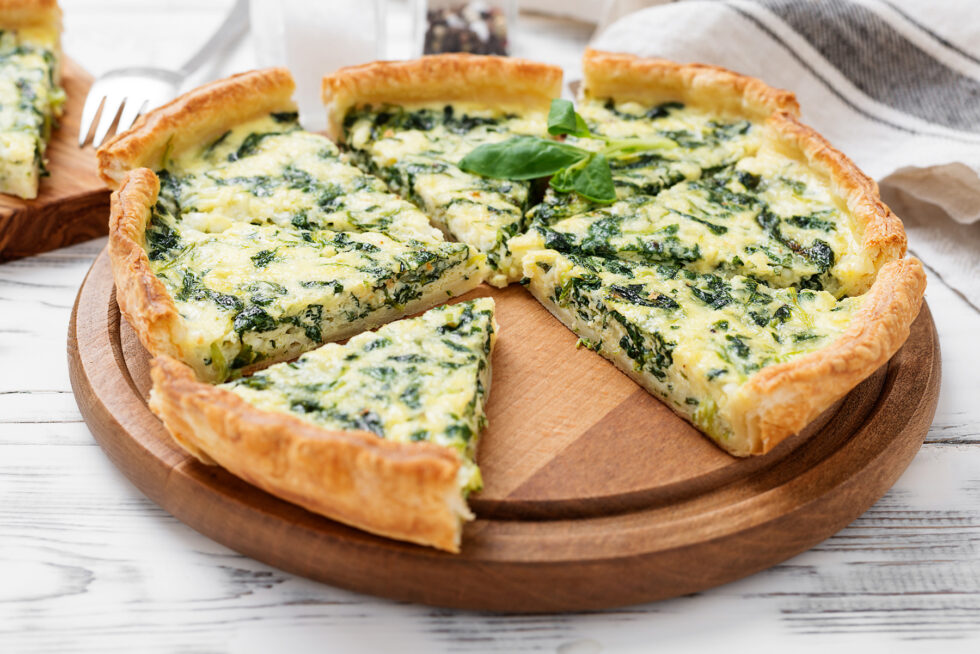 Spinach Yogurt Quiche - Recipes - Murray McMurray Hatchery Blog